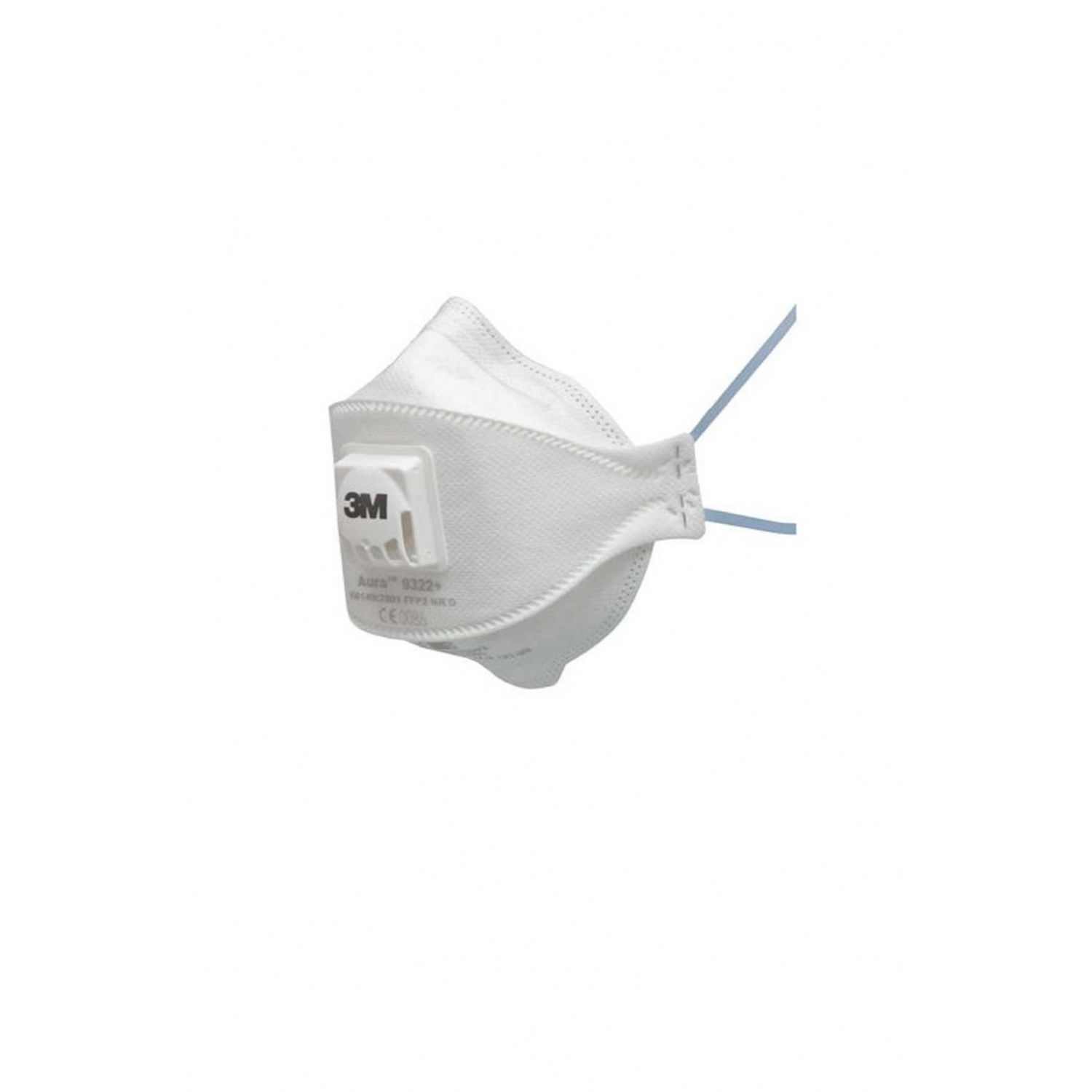 3M 9322+ FFP2 Ventilli Toz Maskesi 10 Adet - formiselbiseleri.com